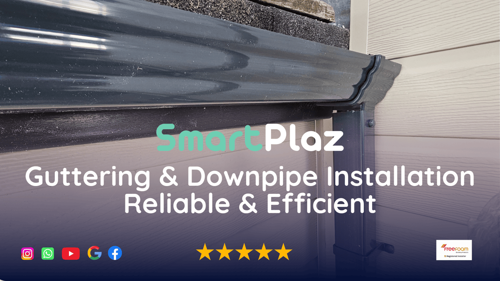 Guttering & Downpipe Installation Stafford | Professional Gutter Solutions