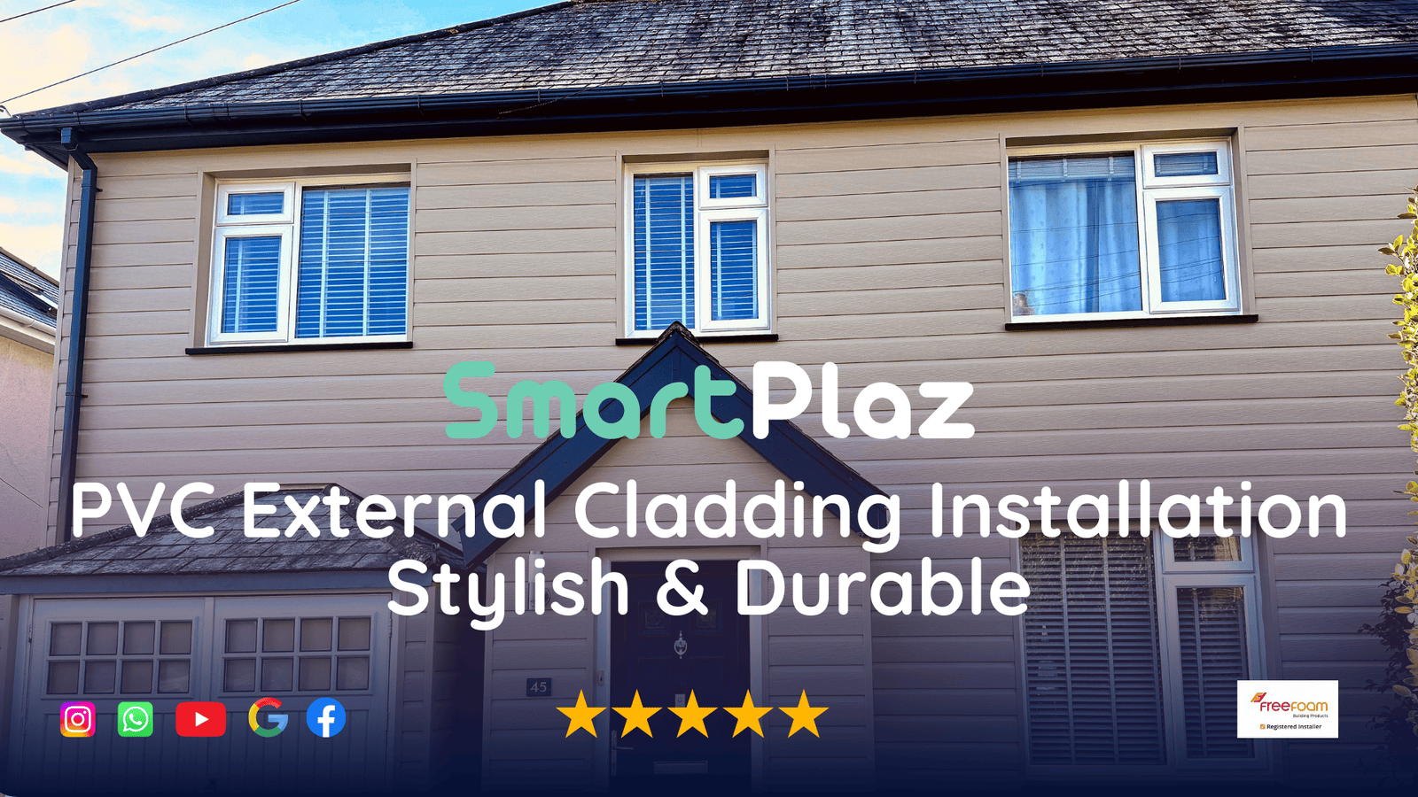 UPVC External Cladding Installation in Stafford | Stylish & Durable ...